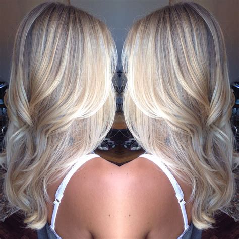 Platinum Blonde Balayage Hair Style Perfect For Long Or Short Hair ...