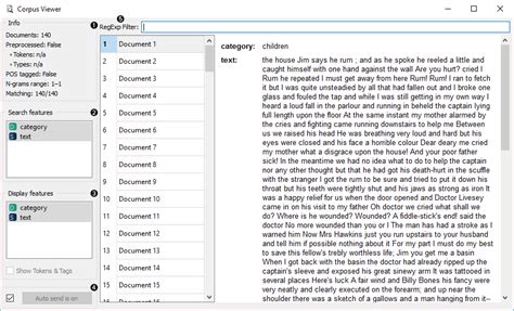 Corpus Viewer — Orange3 Text Mining Documentation