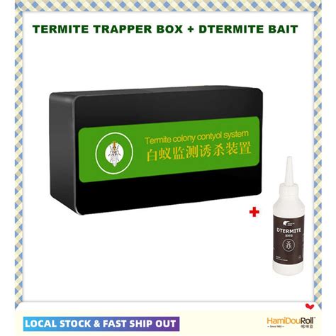 Effective Termite Killer Rule White Ant Lure Box Termite Trapper Kill