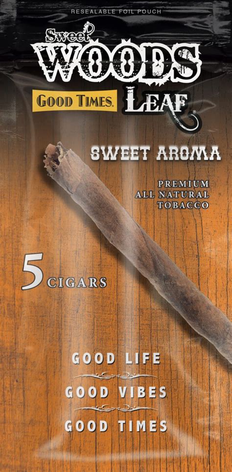 Sweet Woods Leaf 5ct Cigars Smoke Gt