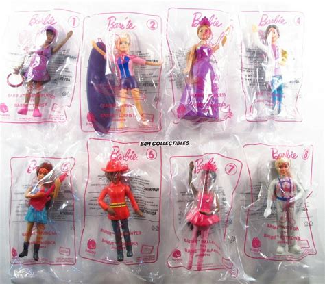 Mcdonalds Happy Meal 2019 Barbie Complete Set Of 8 2025976076