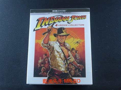 藍光先生uhd 印第安納瓊斯 1 4 4uhd5bd 九碟套裝版 Indiana Jones Yahoo奇摩拍賣