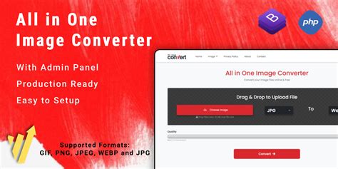 All In One Image Converter Php Script By Technodigitz Codester