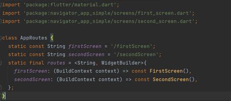 flutter Điều hướng các màn hình navigation trong flutter phần 2