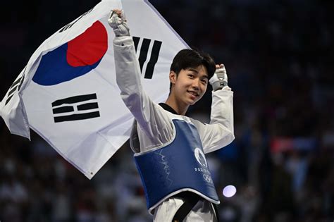 박태준 금빛 발차기 韓 태권도 새역사 썼다…남자 58㎏급 첫 금메달[파리2024] 헤럴드경제