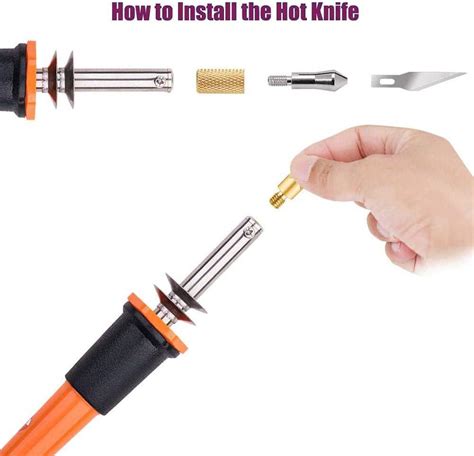 Handheld Electric Hot Cutter Heat Cutting Tool With 10 Blades