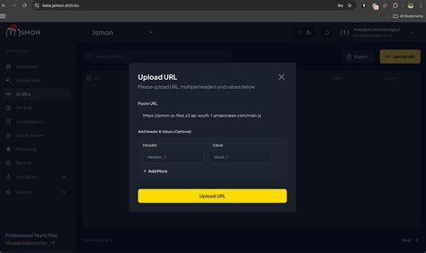 How To Monitor Js Urls With Jsmonsh