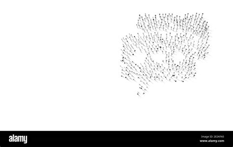 3d Rendering Symbol Of Two Rectangular Rounded Chat Bubbles With Three Dots Wrapped In Gold