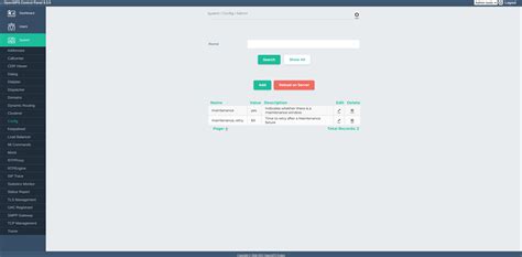 Implementing OpenSIPS Realtime Controls Via Control Panel 9 3 5 Drops Of Wisdom Knowledge And