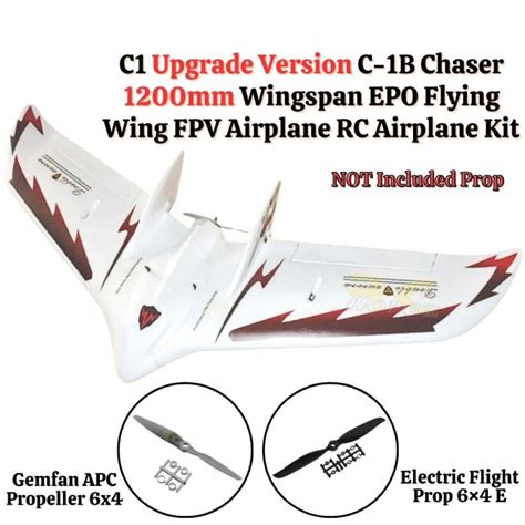 Rc Plane Flywing C1 Upgrade Version C1 B C 1b Chaser 1200mm Wingspan