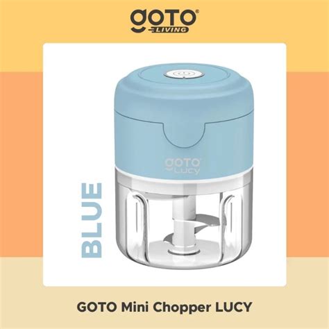 Jual Goto Lucy Harper Mini Chopper Blender Blender Bumbu Shopee Indonesia