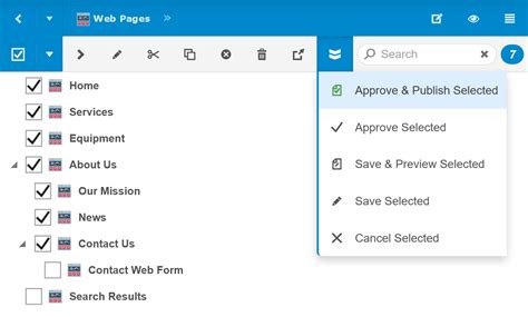 Publishing In Content Manager Content Manager Cms App Apps User Guide Webcomand Docs