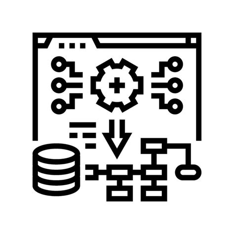 System Deployment Analyst Line Icon Vector Illustration 33064128 Vector Art At Vecteezy