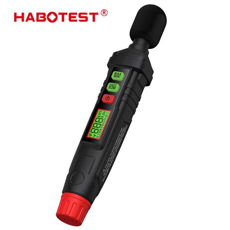Habotest Ht64 Sound Level Meter Noise Detector 30 130db High Accuracy