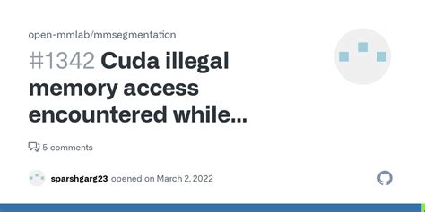 Cuda Illegal Memory Access Encountered While Training Hrnet On Coco Stuff 10k · Issue 1342