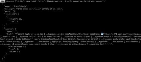 Cannot Run Query If It Has Beta Flag In React Native · Issue 61 · Shopifysyrup · Github
