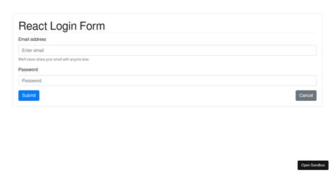 React Simple Buttons Examples Codesandbox