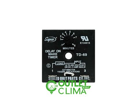 Temporizador Retardo Arranque Compresor Td69