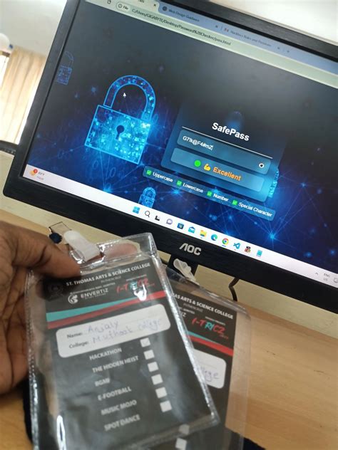 Hackathonwinner Cybersecurity Innovation Techwithfun Realtimefeedback Blesson Georgye