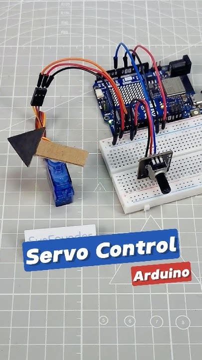 How A Potentiometer Moves A Servo 🤯 Arduino Ultrasound