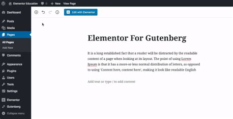 how to embed elementor templates with block shortcode free
