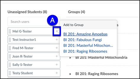 How To Manually Create Groups In Canvas Across Sections Teaching Support And Innovation