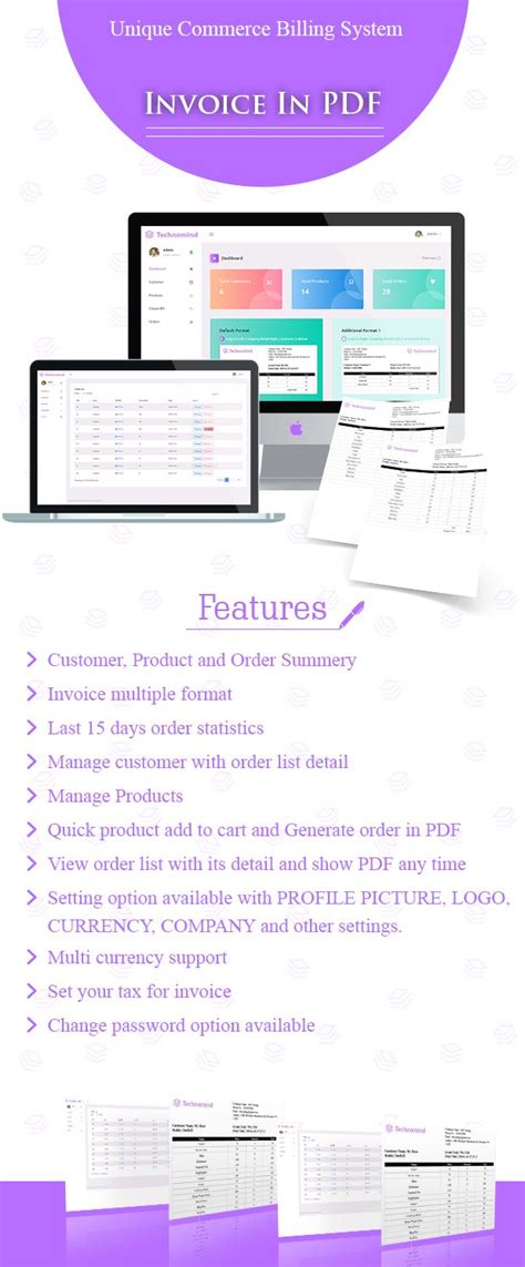 Invoice Pdf Generator Php Code By Codevilla14 Codester