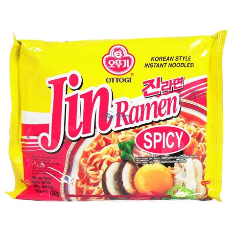 Ottogi Jin Ramen Hot 20x120g Vorratspackung
