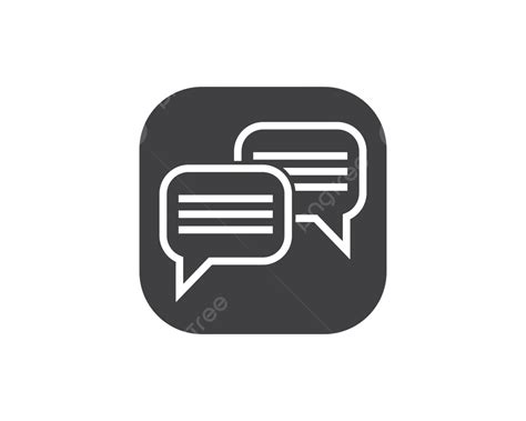 Speech Bubble Chat Communicationillustration Conversation Flat Communication Vector