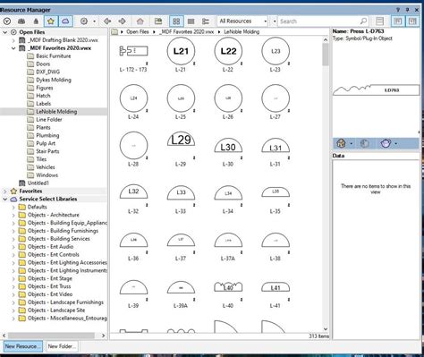 Objects In Resource Manager Behavior Troubleshooting Vectorworks Community Board