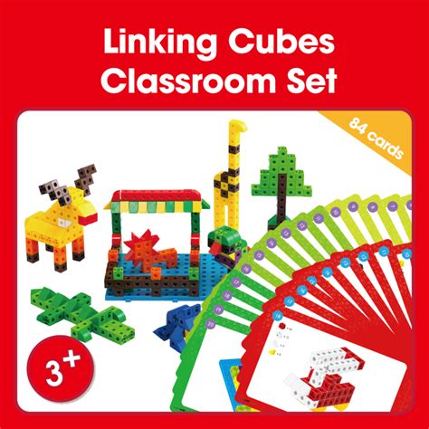 Downloadable Linking Cubes Classroom Set Activity Cards