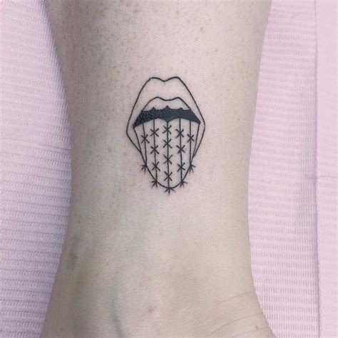 Cactus Tongue Tattoo