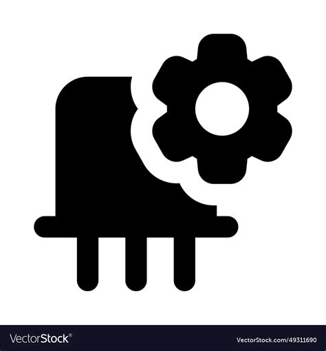 Modifying Operational Settings Within Royalty Free Vector