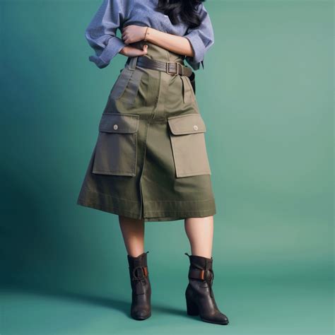 Custom Cargo Skirts Bolun Apparel