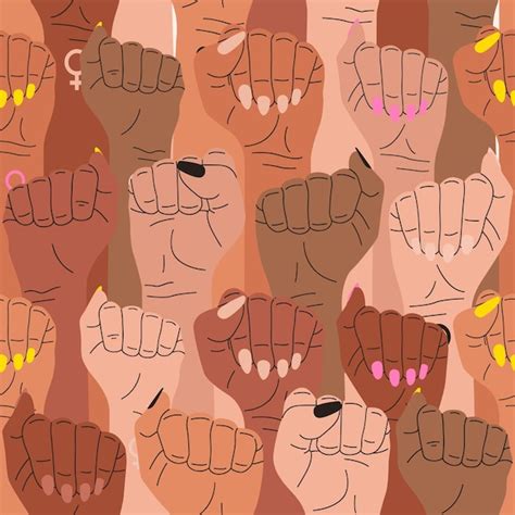 Multicultural Women Hands Vectors And Illustrations For Free Download