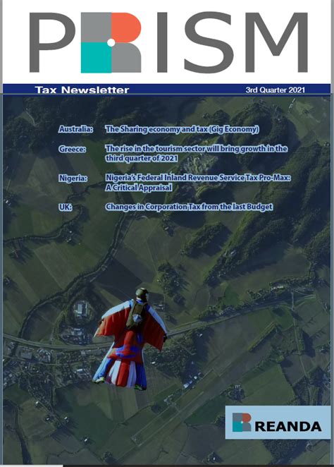 3rd Quarter Issue Of 2021 Prism 利安达税务通讯 2021年第三季prism