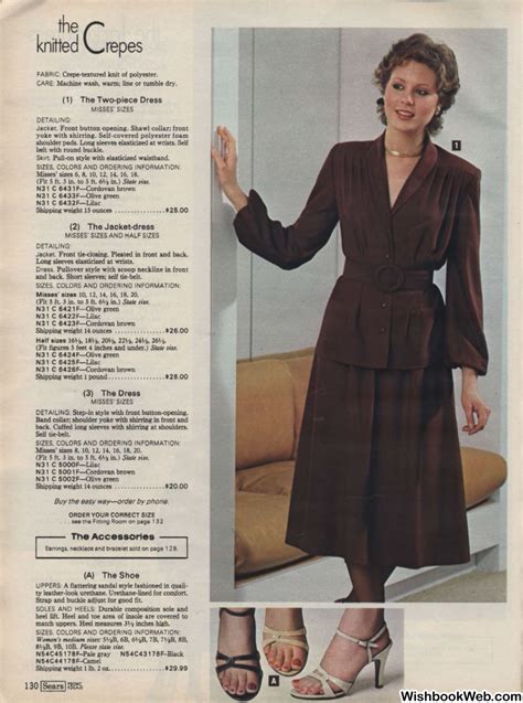 1979 Sears Wishbook Seventies Fashion Fashion Through The Decades