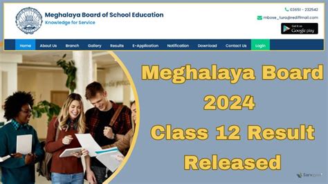 Meghalaya Board 2024 Class 12 Hsslc Result Out Steps To Check Here Sarvgyan News