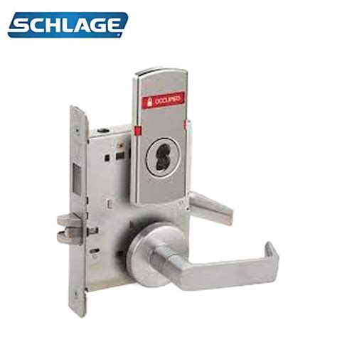 Schlage L9456 Corridor With Deadbolt Function Outside Indicator