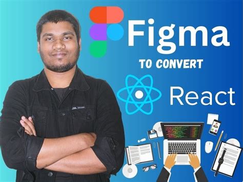 convert fimga to reactjs upwork