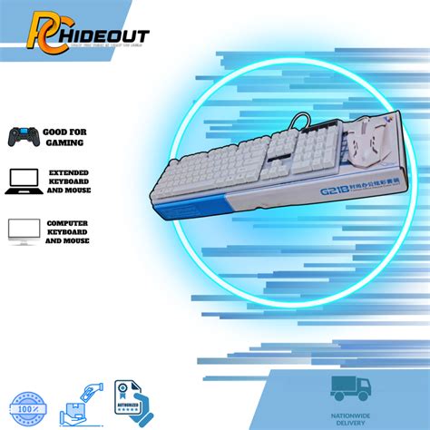 G B LED Combination Gaming Mouse And Keyboard USB Wired Shopee Philippines