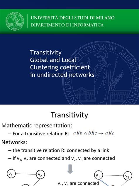 Transitivity Notes Pdf Operations Research Discrete Mathematics