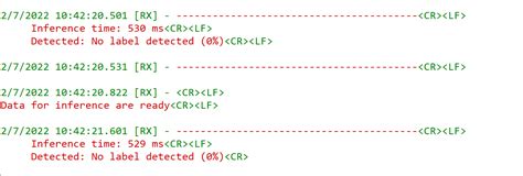 getting incorrect inference time in tensorflow sdk example nxp community