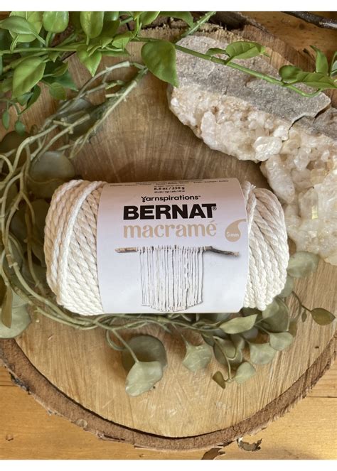 Bernat Macrame Cord Tangled Up In Hue