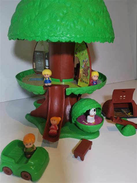 VTG Family Tree Tots Treehouse Kenner Vulli 80 S Made In Etsy