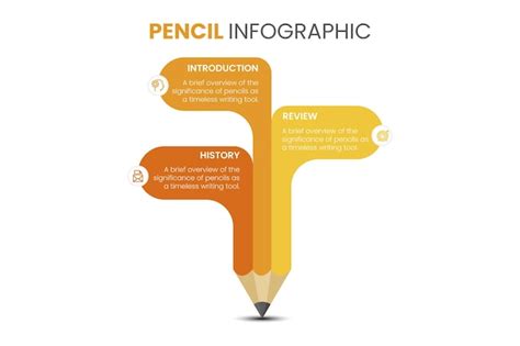 Premium Vector Infographic Template With Icons And 3 Options Or Steps Pencil Can Be Used For