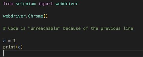 🐛 Bug Code Is Unreachable · Issue 11398 · Seleniumhqselenium · Github