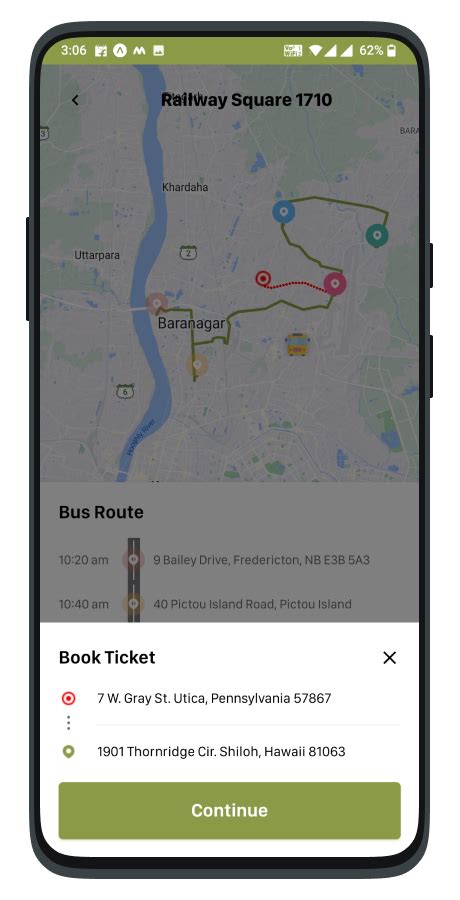 City Bus Tracking App Bus Ticket Booking App City Bus Driver Rider App React Native