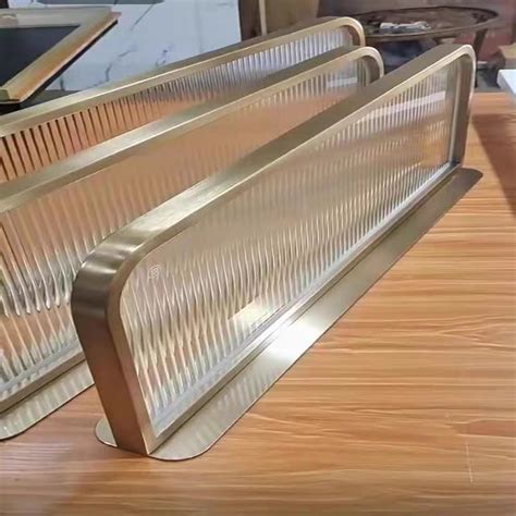 Counter Glass Paneltable Top Partition Furniture And Home Living Home Decor Curtains And Blinds