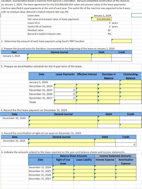 Please Answer Using Excel I Need The Correct Answers